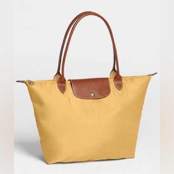 Longchamp | Bags | Longchamp Large Le Pliage Tote Color Fawn | Poshmark